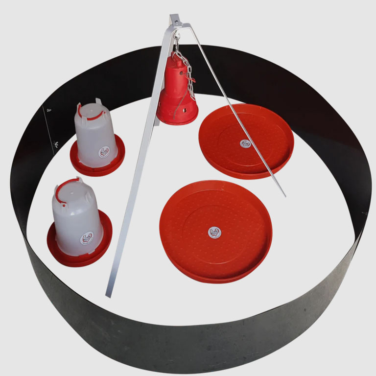 Poultry Tube Feeder 9 kg Capacity – Elite Poultry Equipment - Katabanas